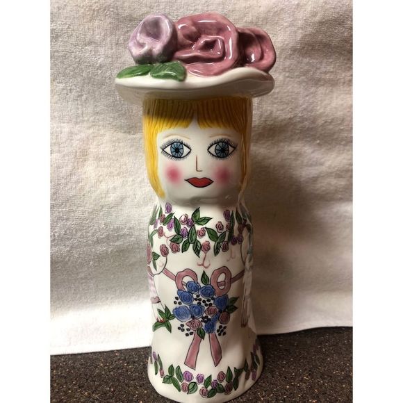 GANZ | Other | Susan Paley Madison Flowervase Tall | Poshmark